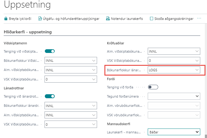 Uppsetning hliðarkerfa