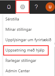 Uppsetning Rafræn VSK skil