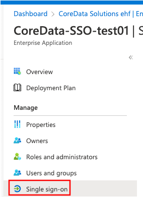 Microsoft Azure SSO implementation steps